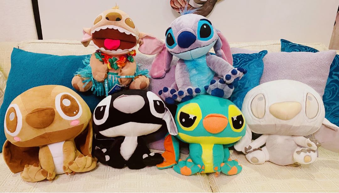 Rare Stitch Bundle For take all Disney, Hobbies & Toys, Toys & Games on ...