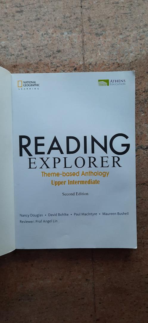 Reading Explorer – Theme-based Anthology (Upper Intermediate) – Second ...