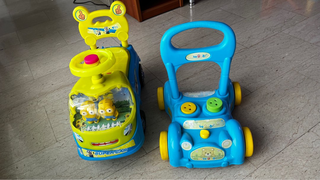 Ride on Bus and walker, Babies & Kids, Infant Playtime on Carousell