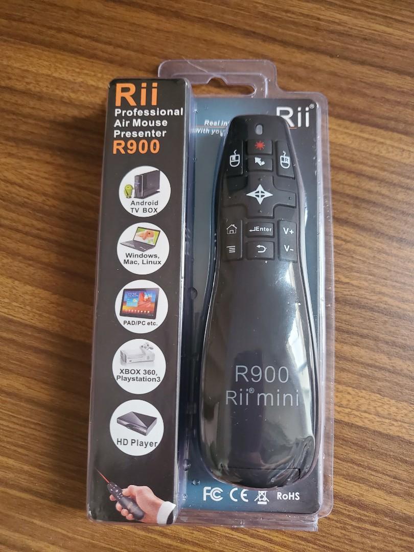 Presentation Clicker/Pointer: Rii Mini R900 Professional Air Mouse ...