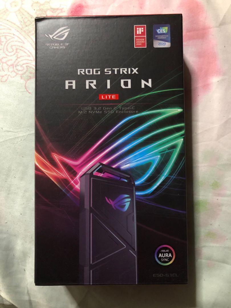 ROG STRIX ARION LITE M.2 ENCLOSURE, Computers & Tech, Parts ...