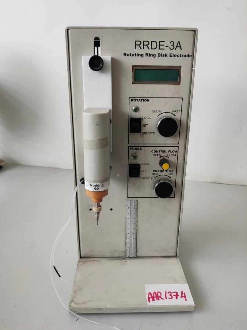 Rotating Ring Disk Electrode RRDE-3A for sale @ $750 each, Everything ...