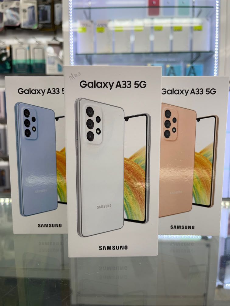 SAMSUNG Galaxy A33 5G, 8GB RAM + 128GB ROM, Brand New Local Set - 1 ...