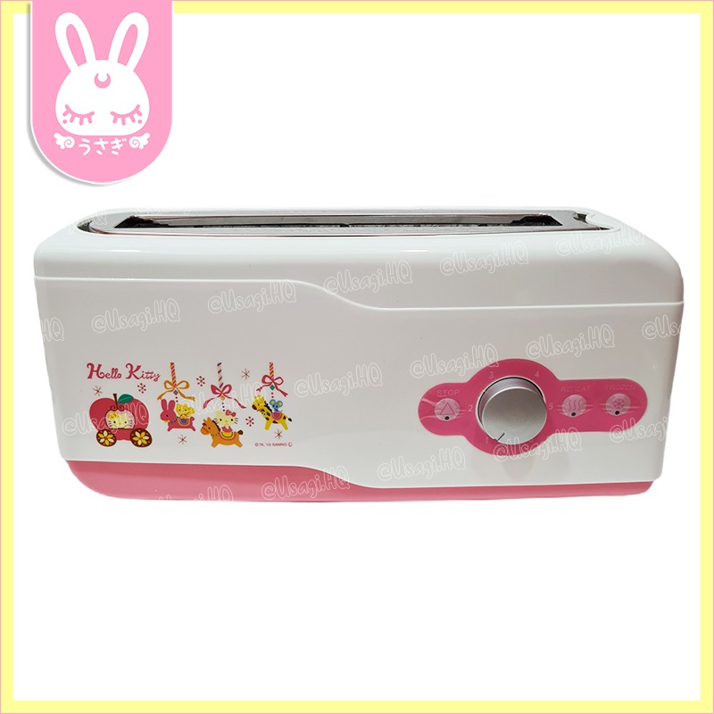 Sanrio Hello Kitty Japan Authentic Pop-Up Wide Bread Toaster 100v TA ...