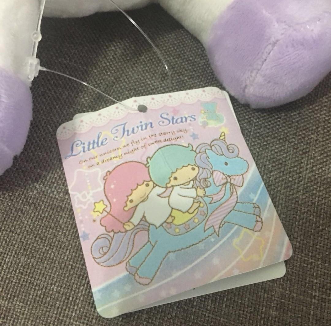 Sanrio Little Twin Stars Unicorn Plush Toy, Hobbies & Toys, Toys ...