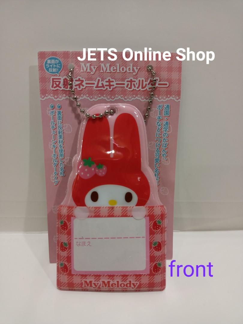 Sanrio My Melody Reflective Keychain Name Tag, Hobbies & Toys ...