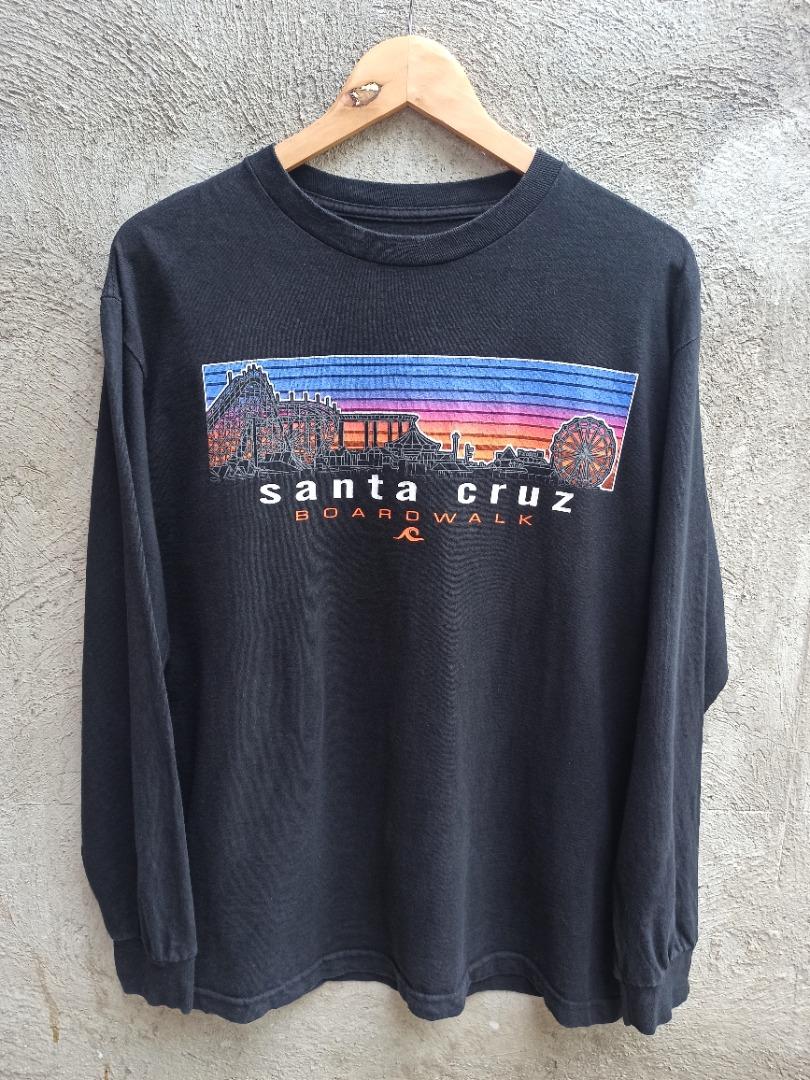 Santa Cruz Boardwalk Long Sleeve, Men's Fashion, Tops & Sets, Tshirts ...