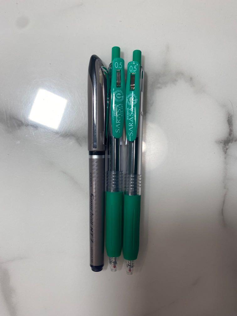 Sarasa Green Pen Set, Hobbies & Toys, Stationery & Craft, Stationery ...