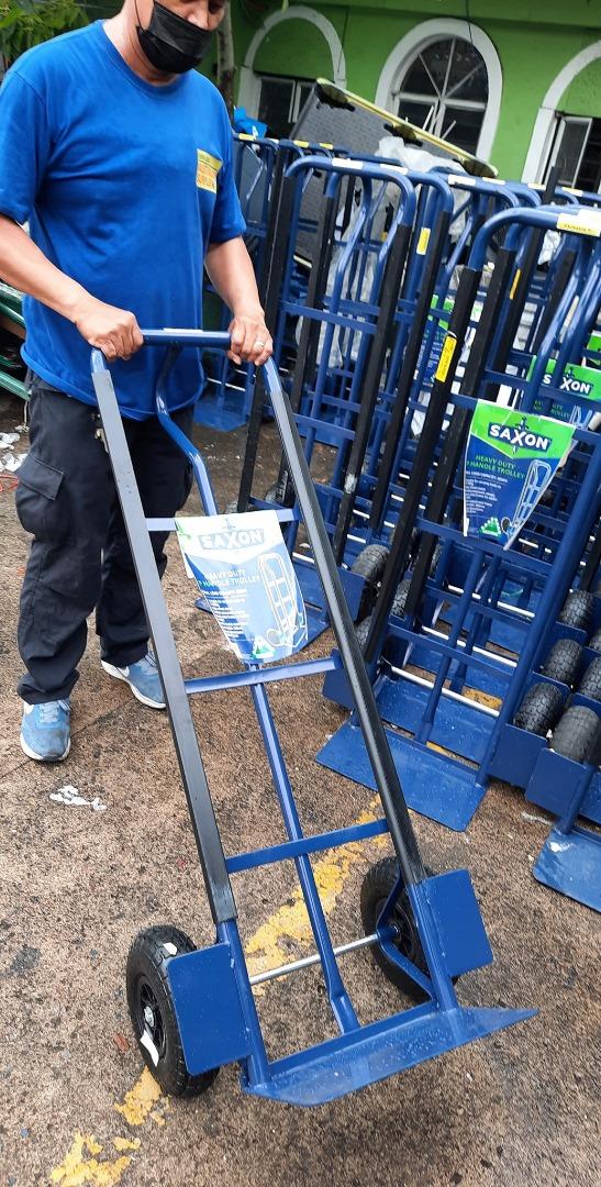 Saxon Heavy Duty P Handle Hand Trolley, Furniture & Home Living, Home ...