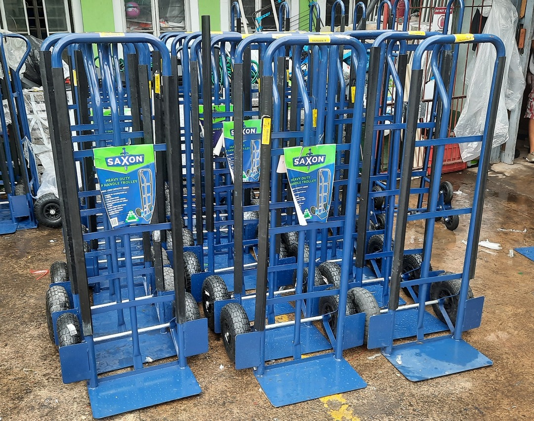 Saxon Heavy Duty P Handle Hand Trolley, Furniture & Home Living, Home ...