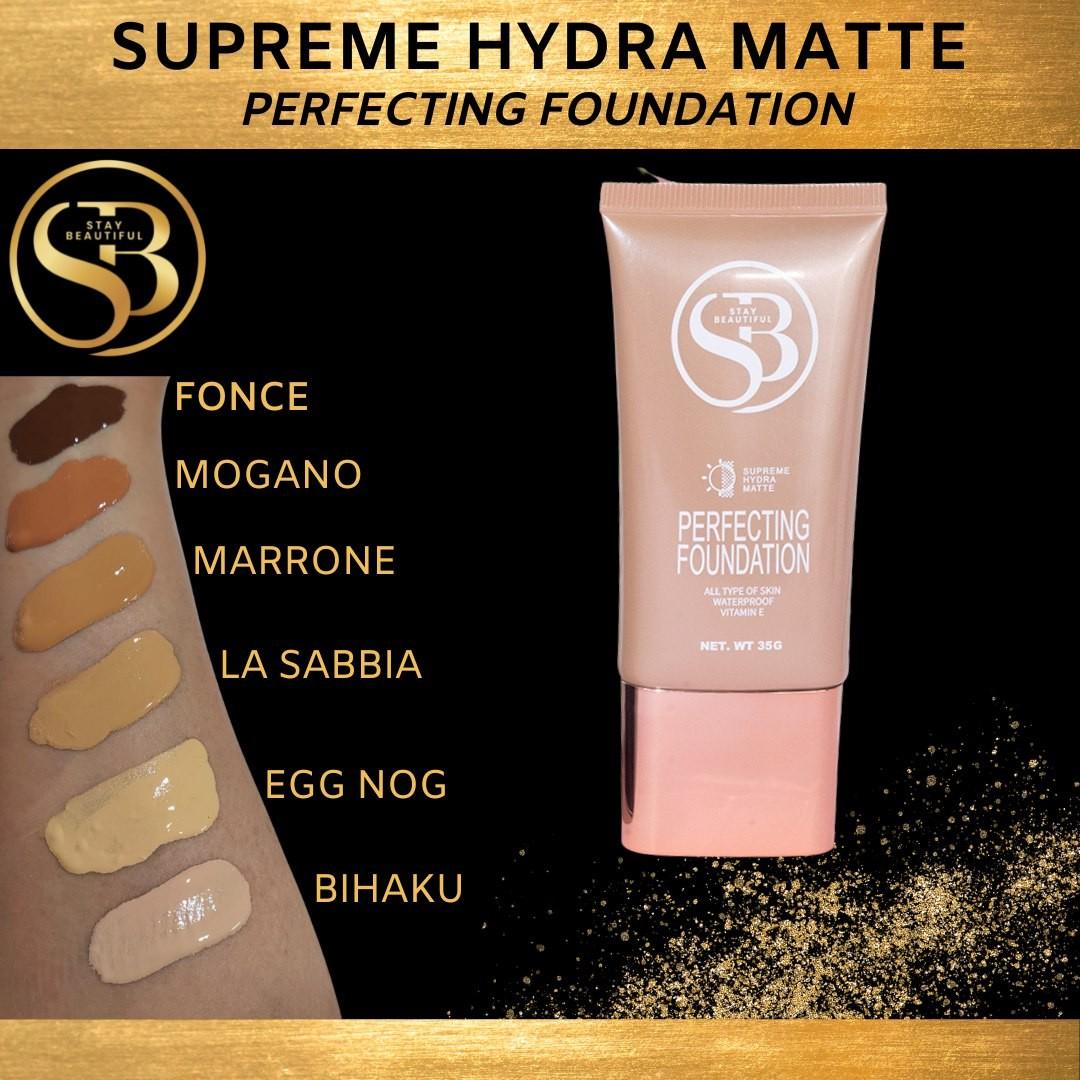 SB Supreme Hydra Matte Perfecting Foundation, Beauty & Personal Care ...