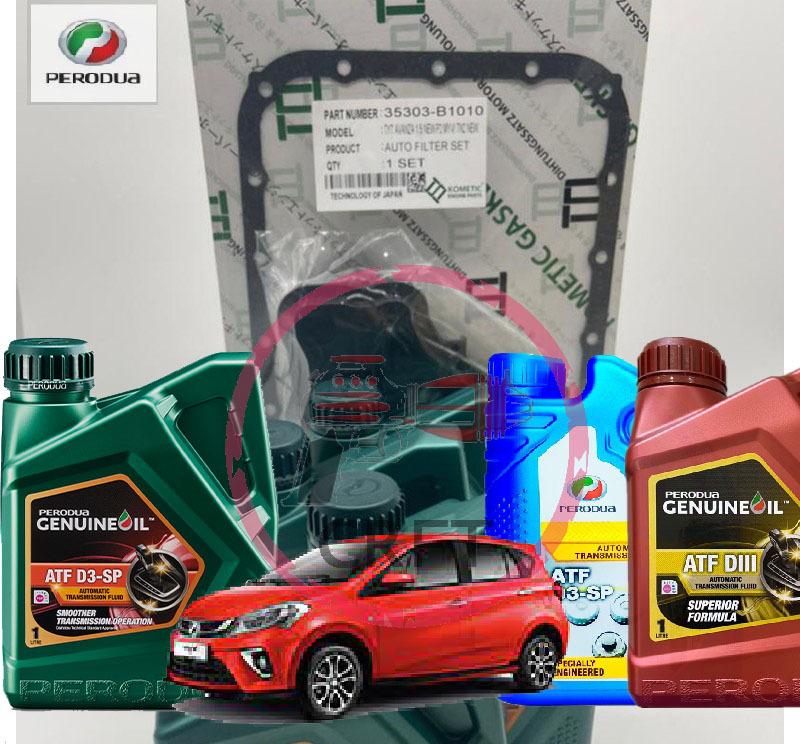 SC495 Minyak gearbox Automatic PERODUA ATF D3-SP DIII-SP with Auto ...