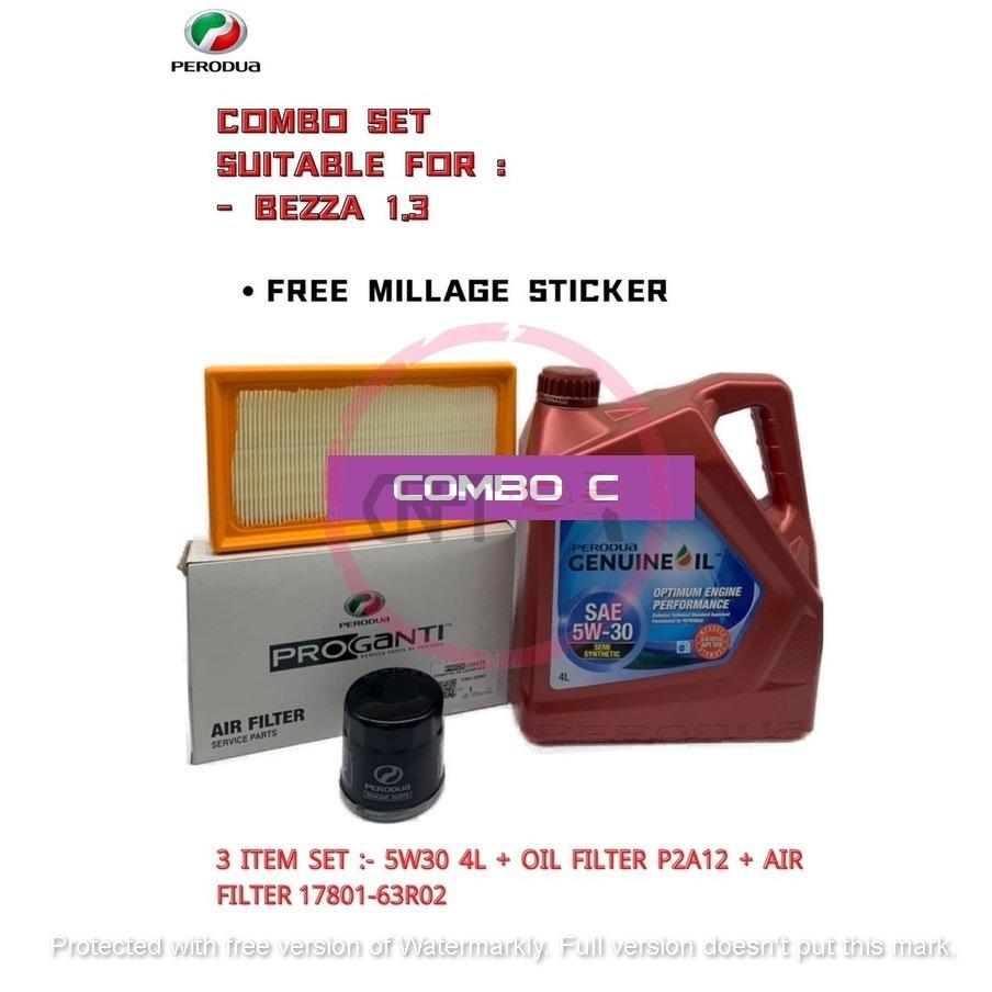 SC497 Combo Minyak Hitam Enjin FREE Oil Filter & Air Filter Perodua ...