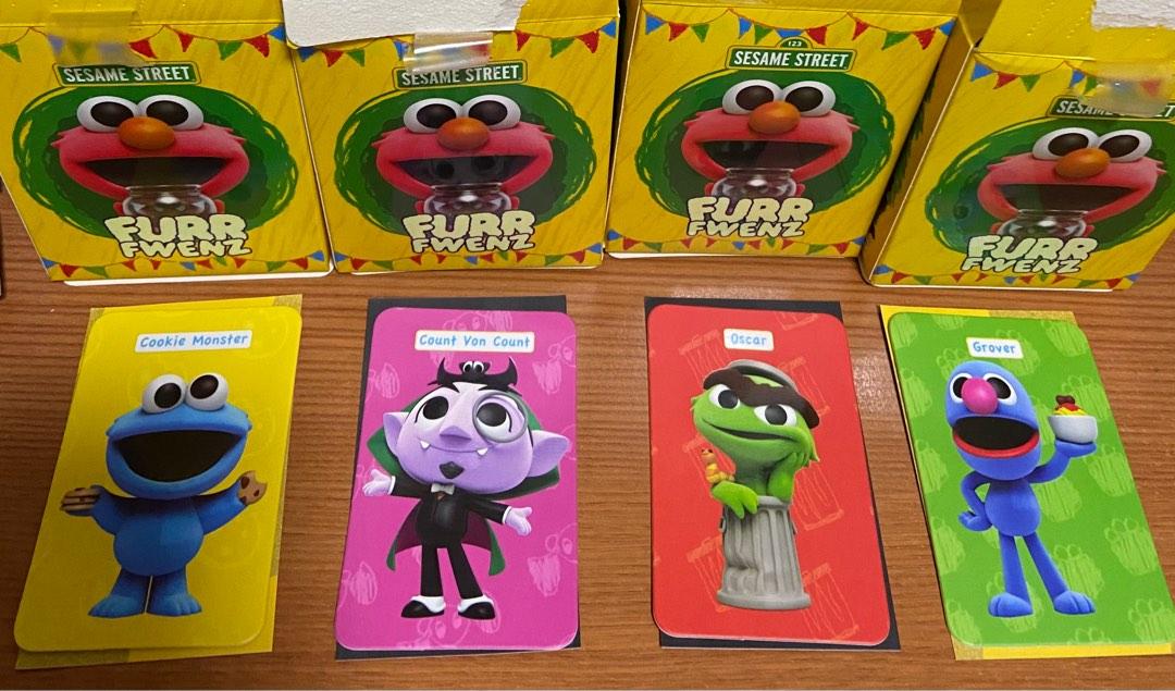 Sesame Street Furr Fwenz Blind Box Elmo, Cookie Monster, Big Bird ...