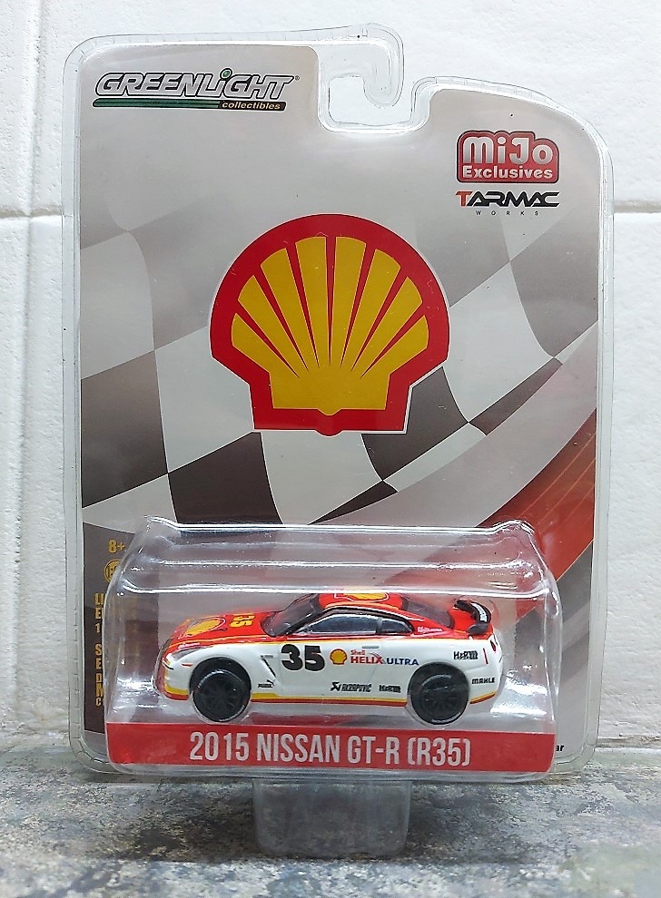 SHELL '15 NISSAN GT-R (R35) - Greenlight 2017 Mijo Exclusive Series ...