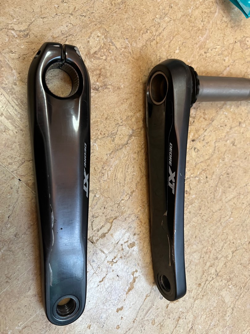 Shimano XT M8100 Boost crankset, Sports Equipment, Bicycles & Parts ...