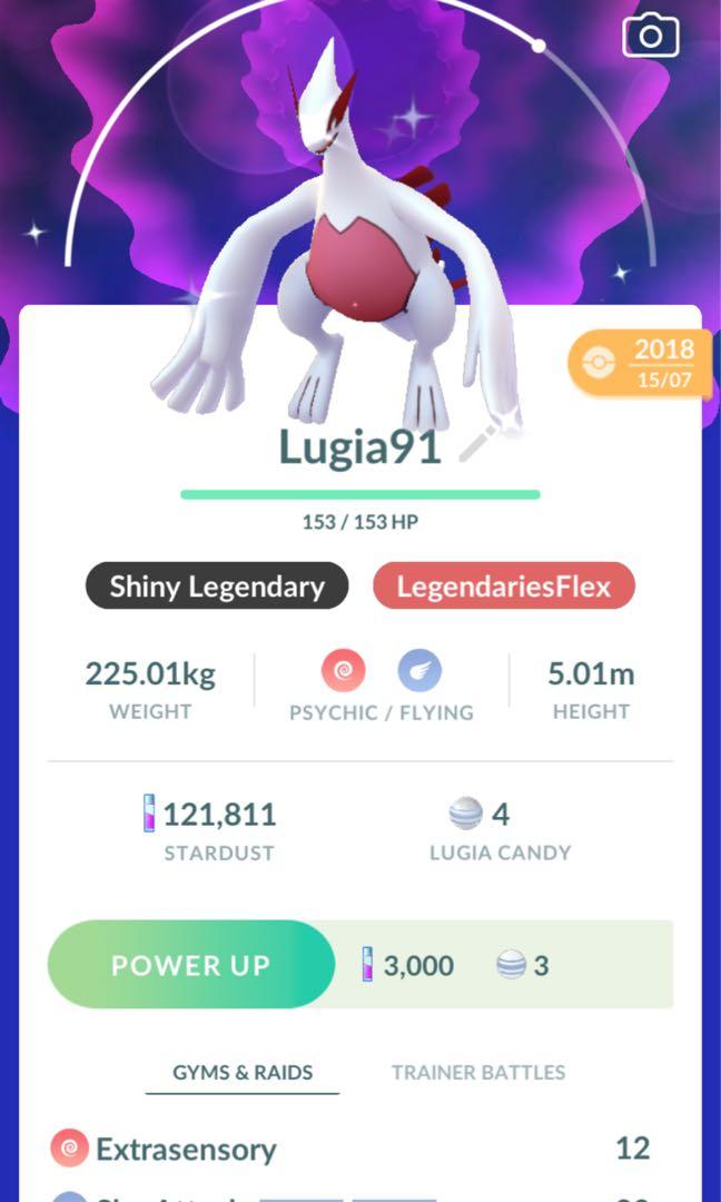 Shiny lugia, Video Gaming, Gaming Accessories, In-Game Products on ...