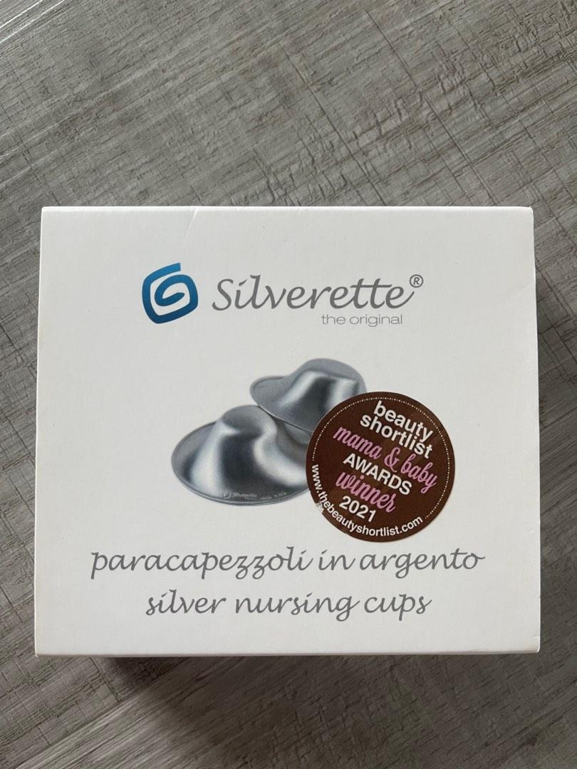Silverette Silver Nursing Nipple Cups - Regular (1 pair), Babies & Kids ...