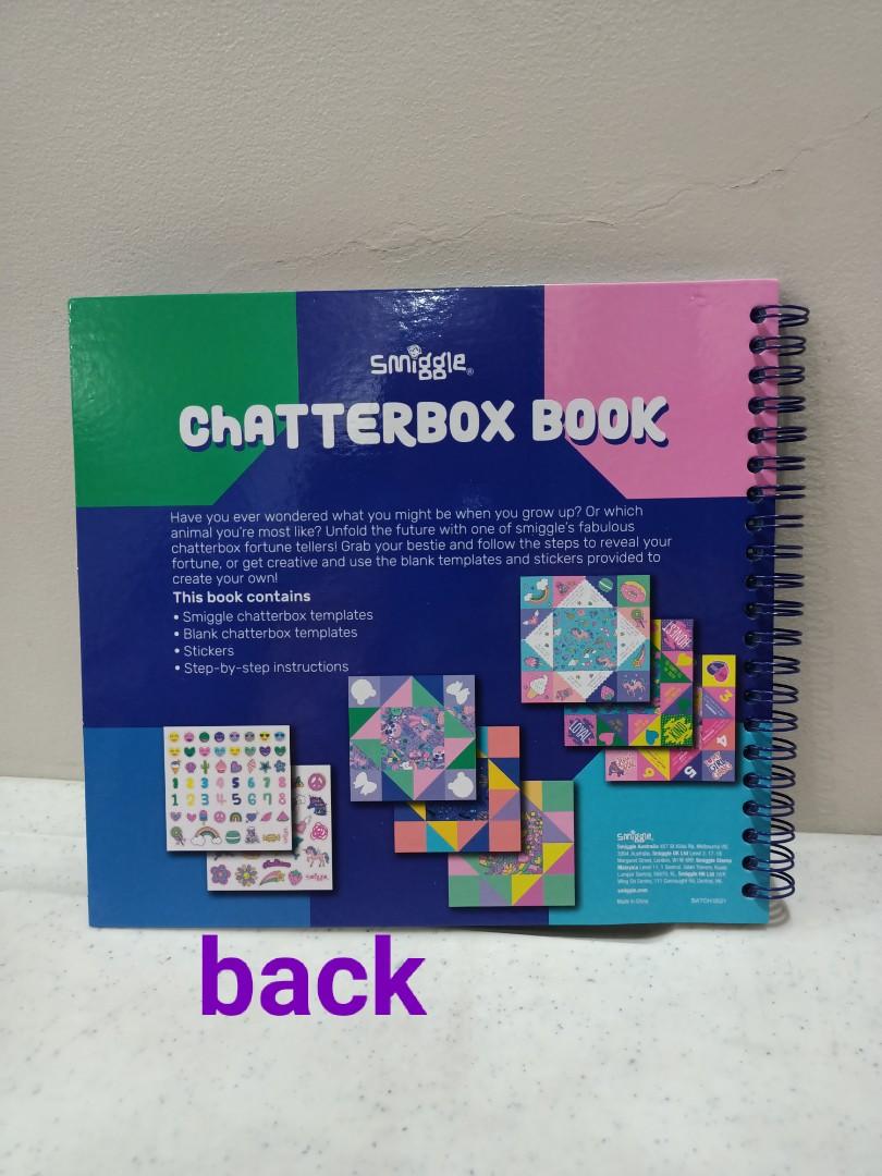 Smiggle Original Chatterbox Activity Book, Hobbies & Toys, Books ...