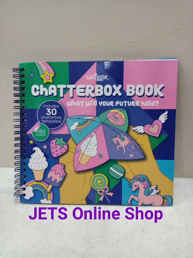 Smiggle Original Chatterbox Activity Book, Hobbies & Toys, Books ...