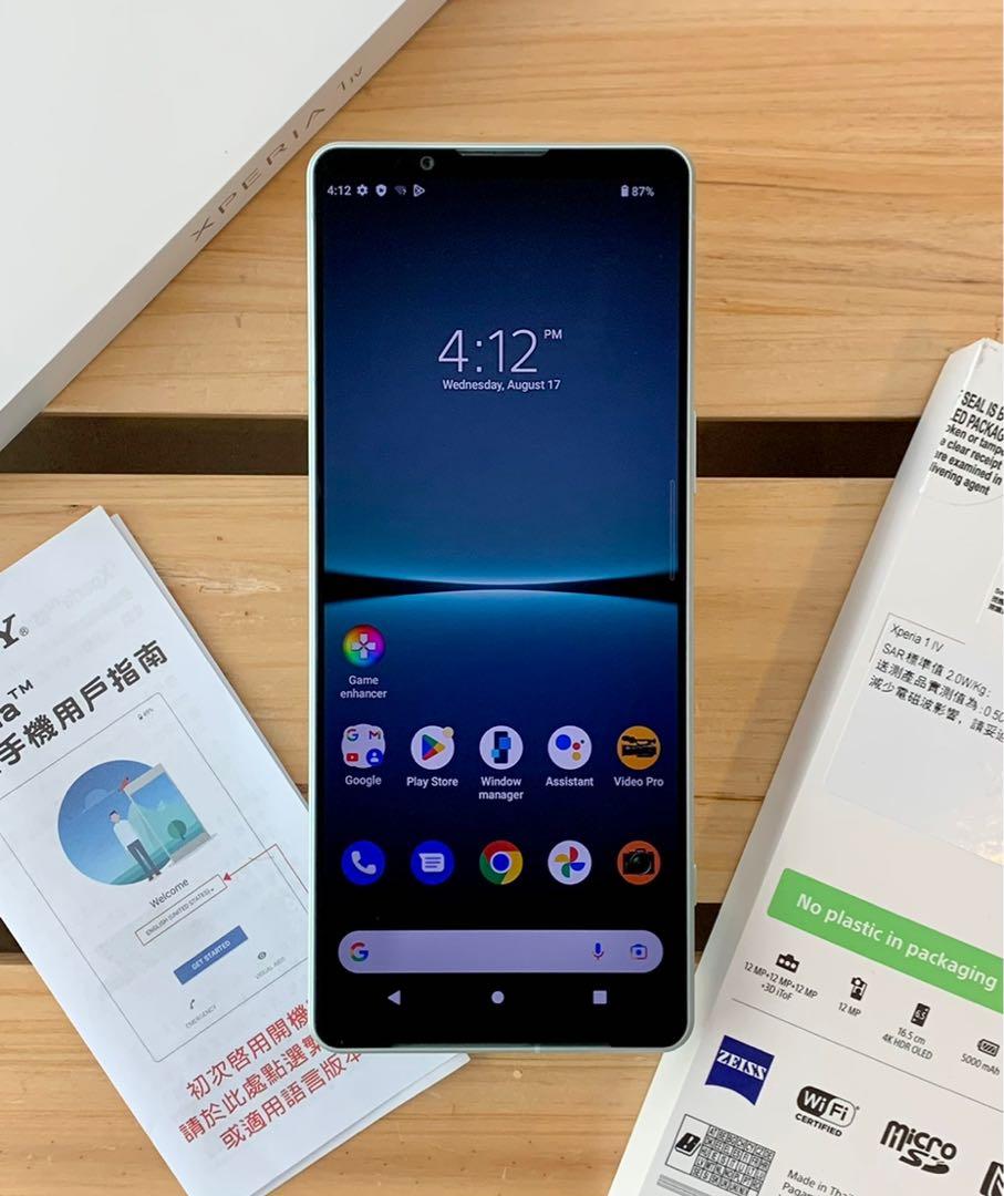 Sony Xperia 1 IV 256GB Ice White, Mobile Phones & Gadgets, Mobile ...
