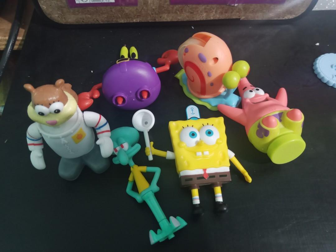 SpongeBob Jolly Kiddie Meal toys Jollibee, Hobbies & Toys, Toys & Games ...