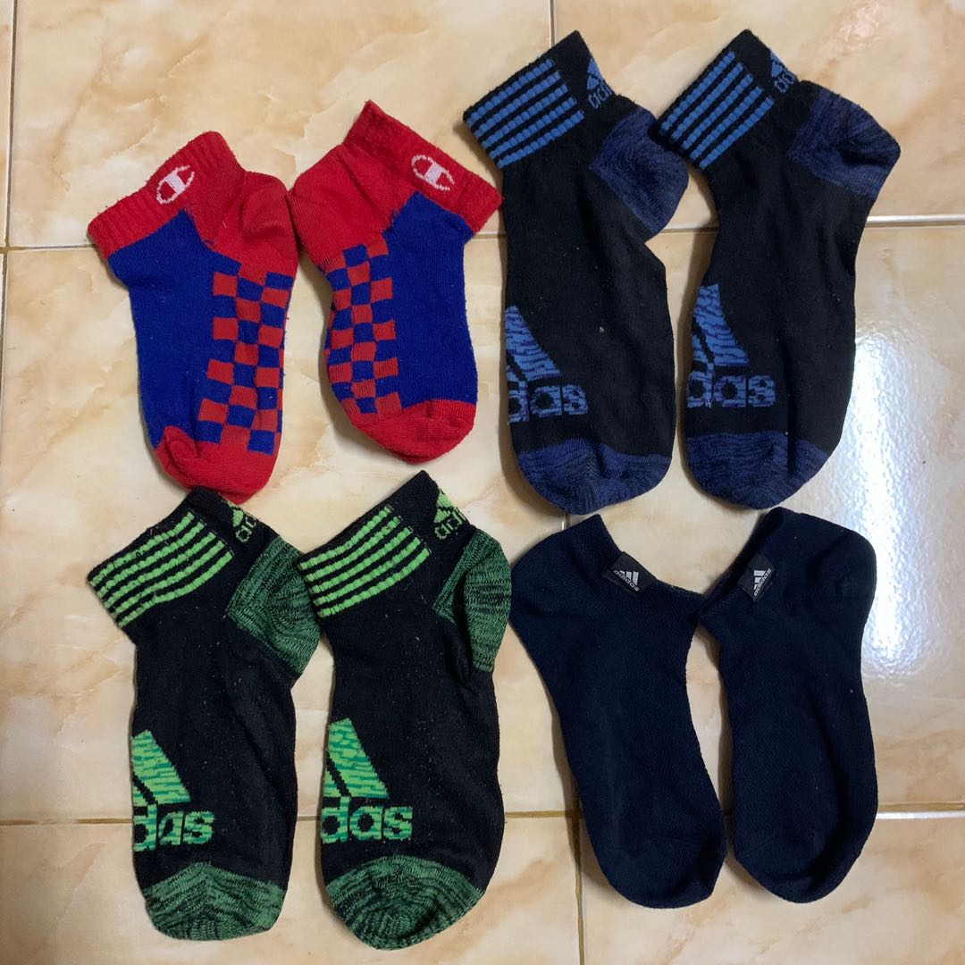 Stokin combo adidas dan champion, Men's Fashion, Muslim Wear, Tops on ...