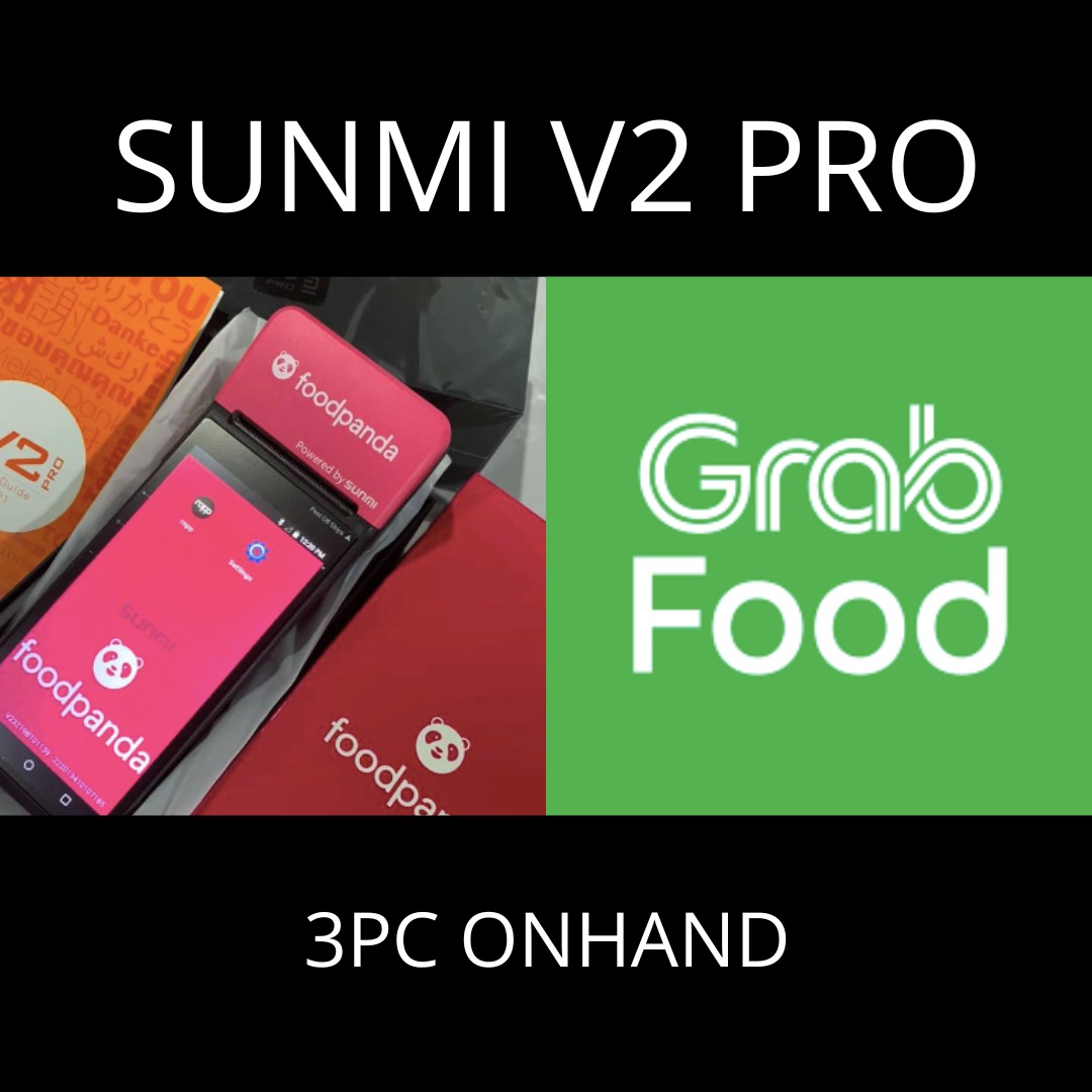 Sunmi V2 Pro Food Panda Grab Food Loyverse, Mobile Phones & Gadgets ...