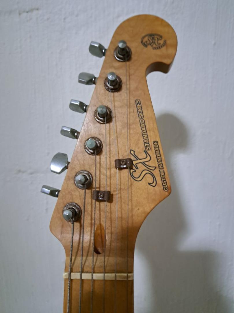 SX Telecaster Electric Guitar + Ibanez IBZ10GV2 Amplifier (with ...