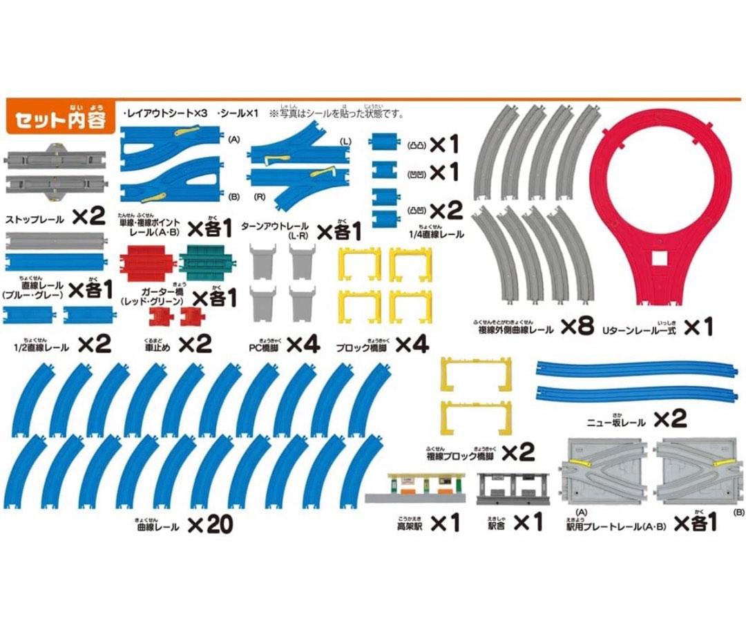 Takara Tomy Plarail 20 Layouts Rail DX Set, Hobbies & Toys, Toys ...