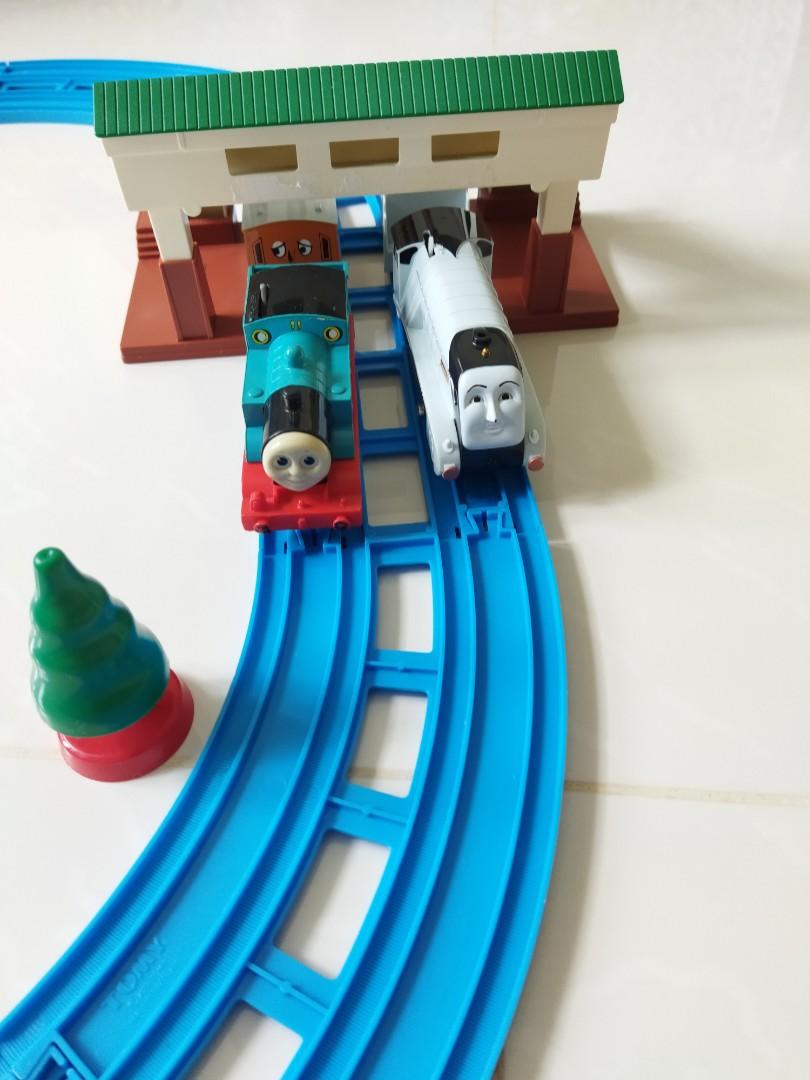 Takara Tomy Train Track / Thomas & Friends Spencer Racing Set, Hobbies ...