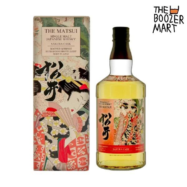 The Matsui Single Malt Sakura Cask 700ml 48%, Food & Drinks, Alcoholic Beverages on Carousell