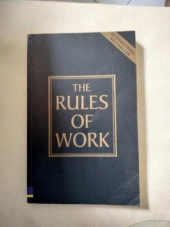 The rule of work, Hobbies & Toys, Books & Magazines, Fiction & Non ...