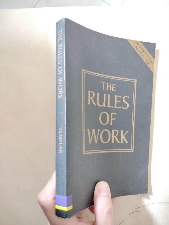 The rule of work, Hobbies & Toys, Books & Magazines, Fiction & Non ...