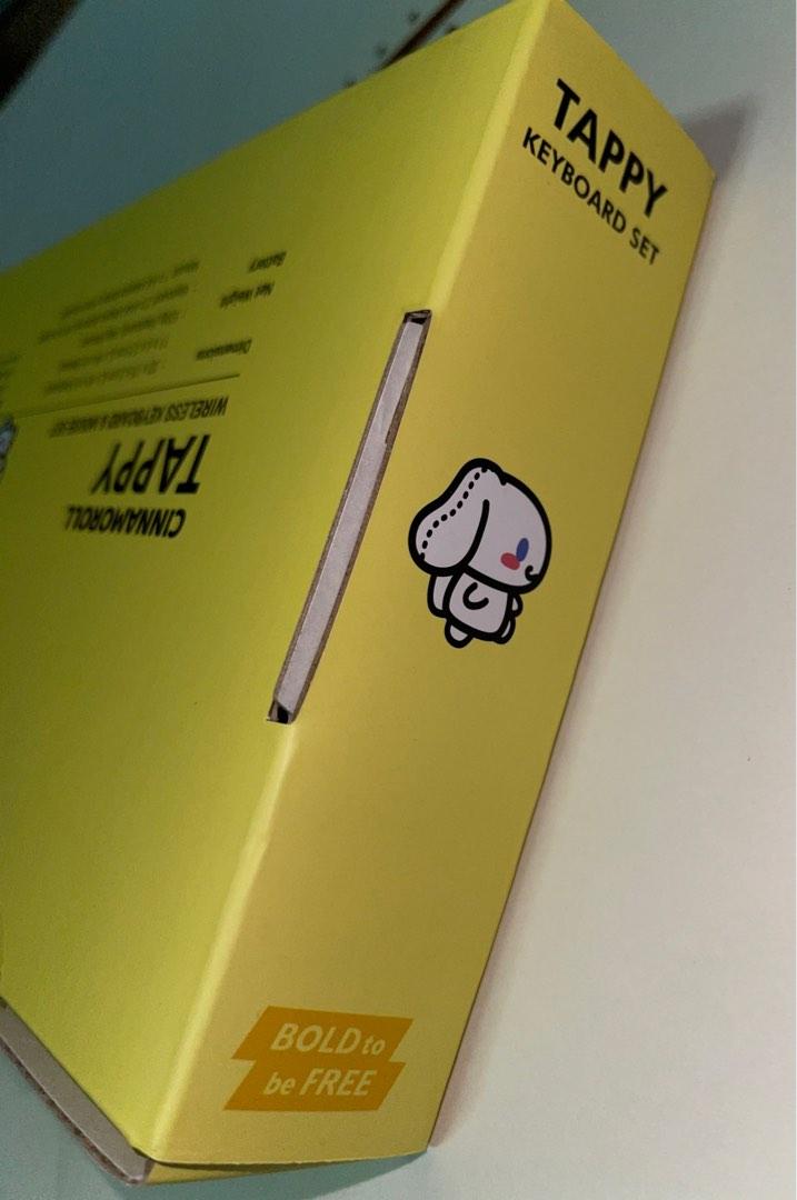 Thecoopidea Sanrio Cinnamoroll Tappy Keyboard & Mouse wireless set 2 ...