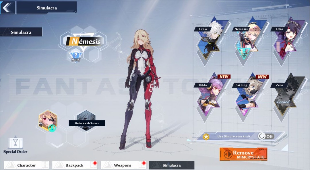 (TOF) Tower Of Fantasy 2SSR Nemesis and Crow, Video Gaming, Gaming ...