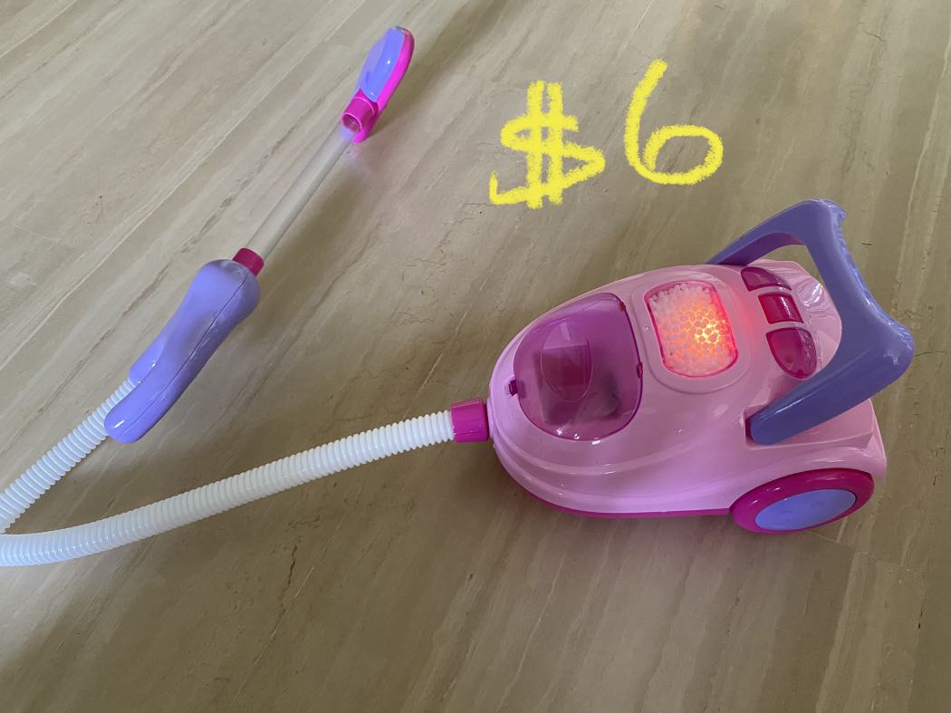 Toy vaccum cleaner with lights and sounds all working, Babies & Kids ...