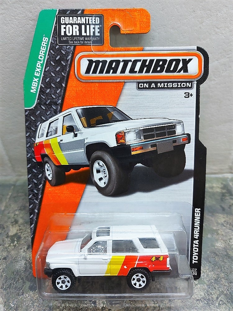 TOYOTA 4RUNNER - Matchbox 2014 MBX Explorers Series, Hobbies & Toys ...