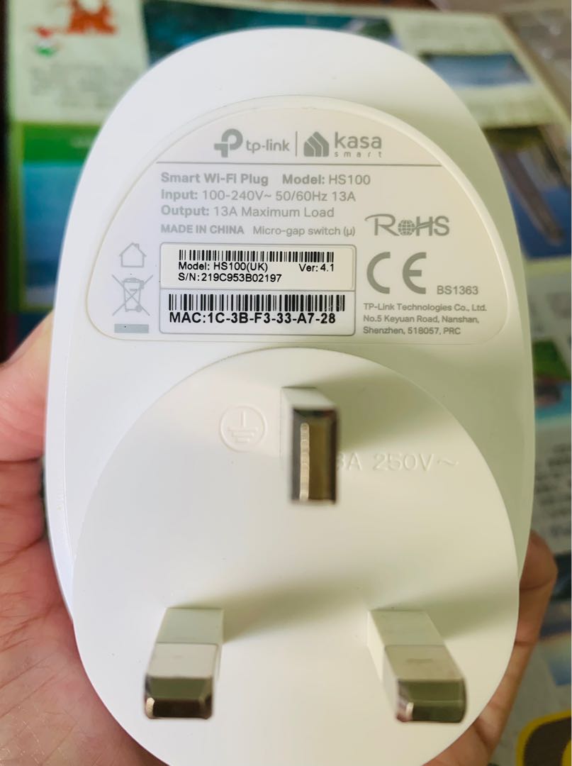 TP link Kasa HS 100 kit smart plug, Computers & Tech, Parts ...