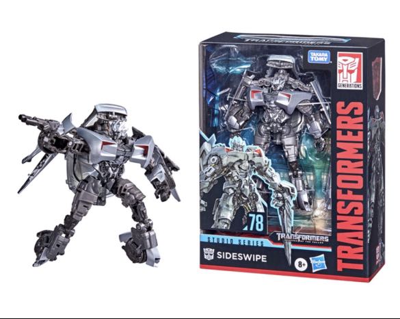 Transformers Studio Series 78 Deluxe class Sideswipe action figurine ...