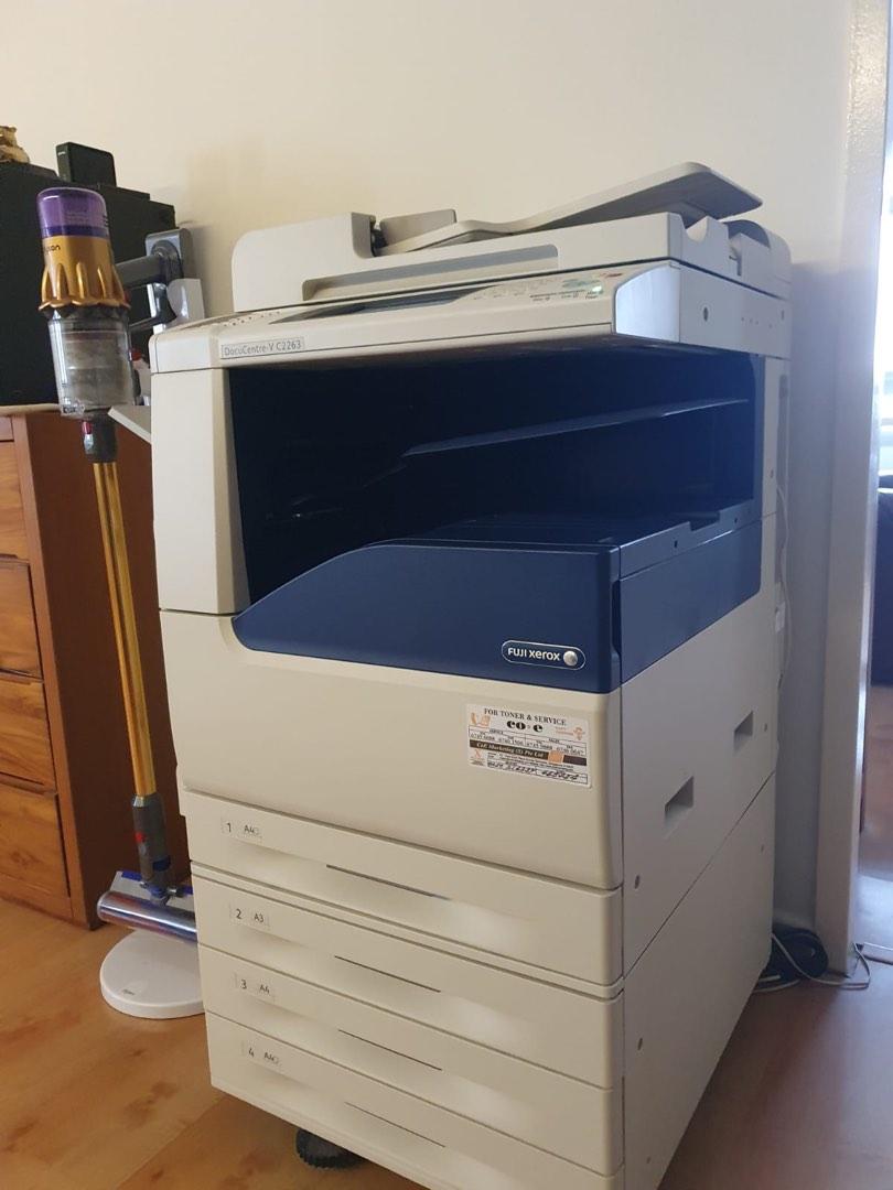 [V. Good Condition] Fuji Xerox DC-V C2263 Colour Copier, Computers & Tech, Printers, Scanners ...