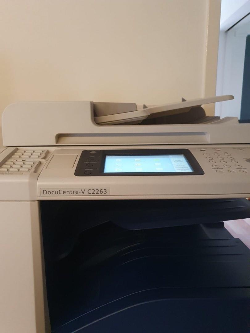 [V. Good Condition] Fuji Xerox DC-V C2263 Colour Copier, Computers & Tech, Printers, Scanners ...