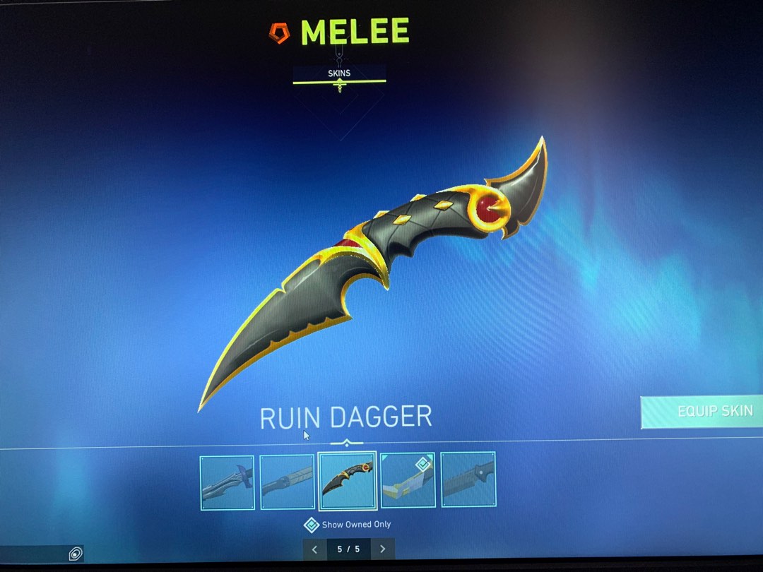 VALORANT RUIN DAGGER ACCOUNT!, Video Gaming, Gaming Accessories, In ...