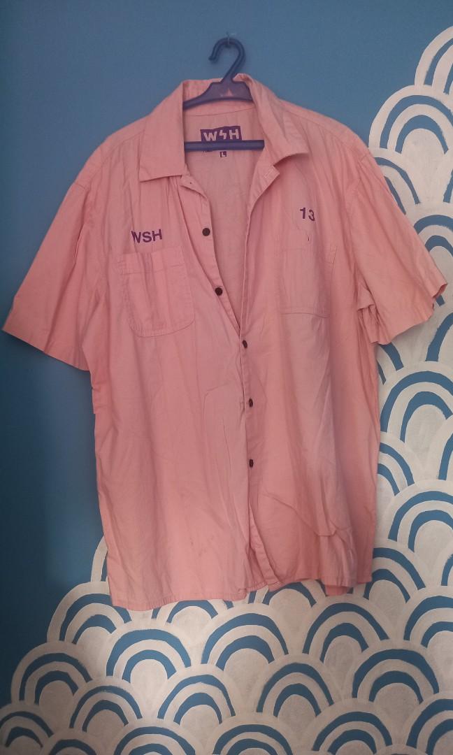 WSH x Augs collab polo, Men's Fashion, Tops & Sets, Tshirts & Polo ...