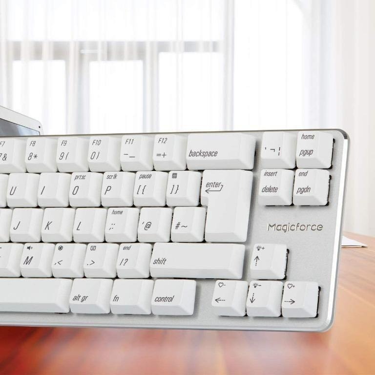 X4618 Wired Mechanical Gaming Keyboard PBT Keycaps Gateron Red Switch ...