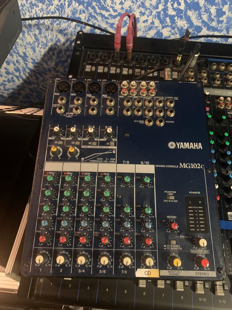 Yamaha MG102C Mixer, Audio, Other Audio Equipment on Carousell