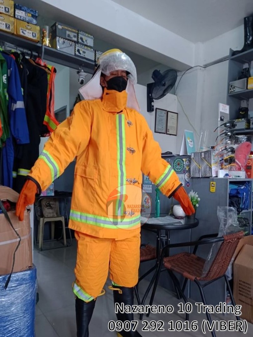 Yellow Fireman suit supplier 26, Men's Fashion, Coats, Jackets and ...