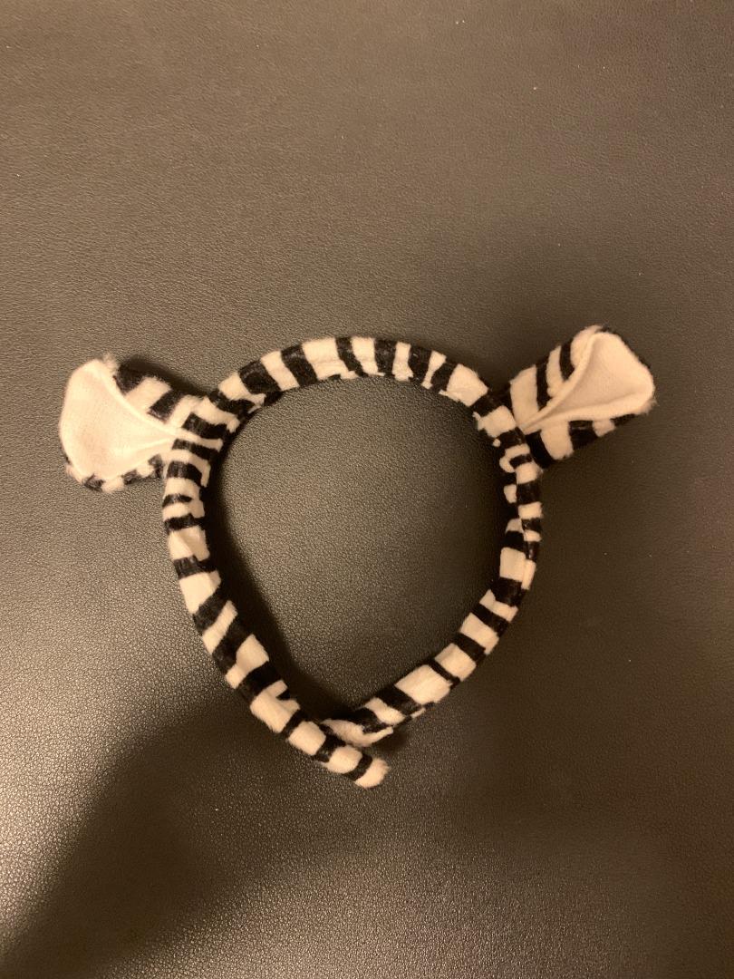 Zebra ears headband for kids, Free Items on Carousell