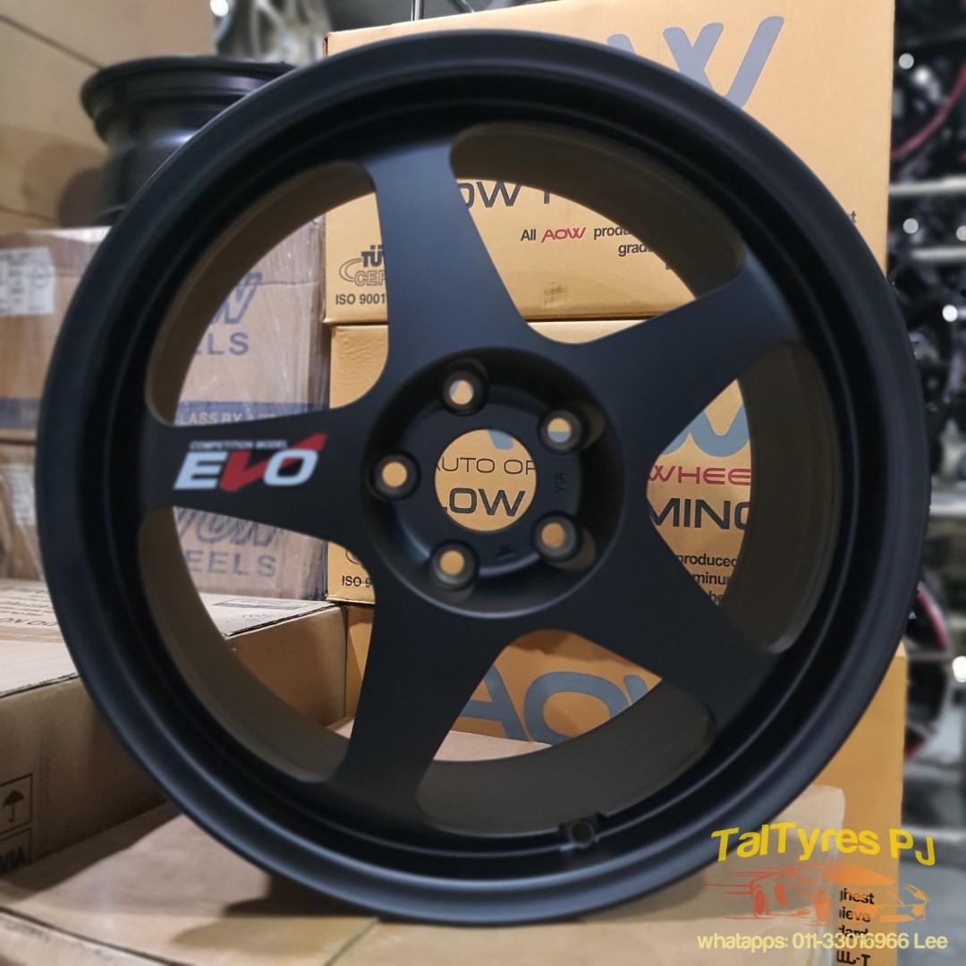 18inci AOW Evo Sport Rim (FlowForming Super LightWeight)‼️18x8.5jj ...