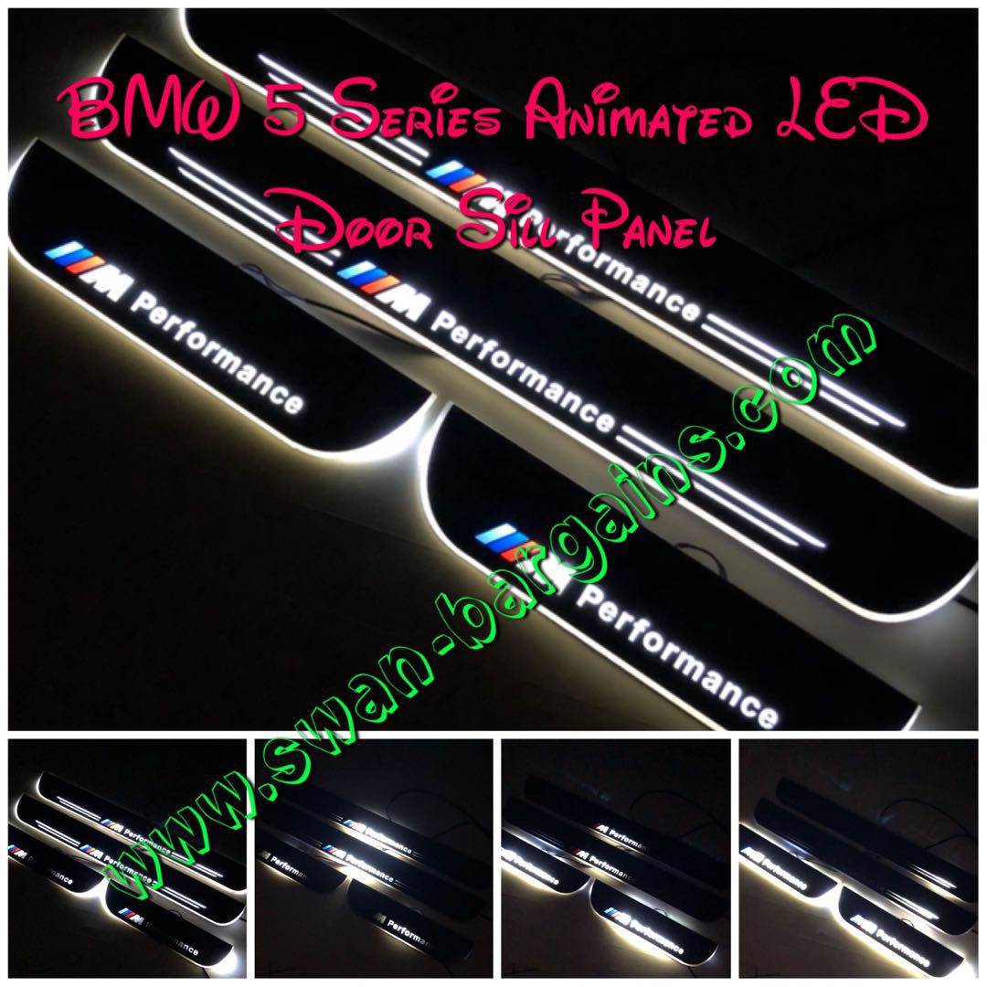 4pcs BMW Various Model White Blue Red BMW M Performance Design LED ...